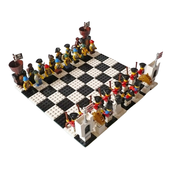 852751 לגו ערכת שחמט של פיראטים - Lego – Brickland