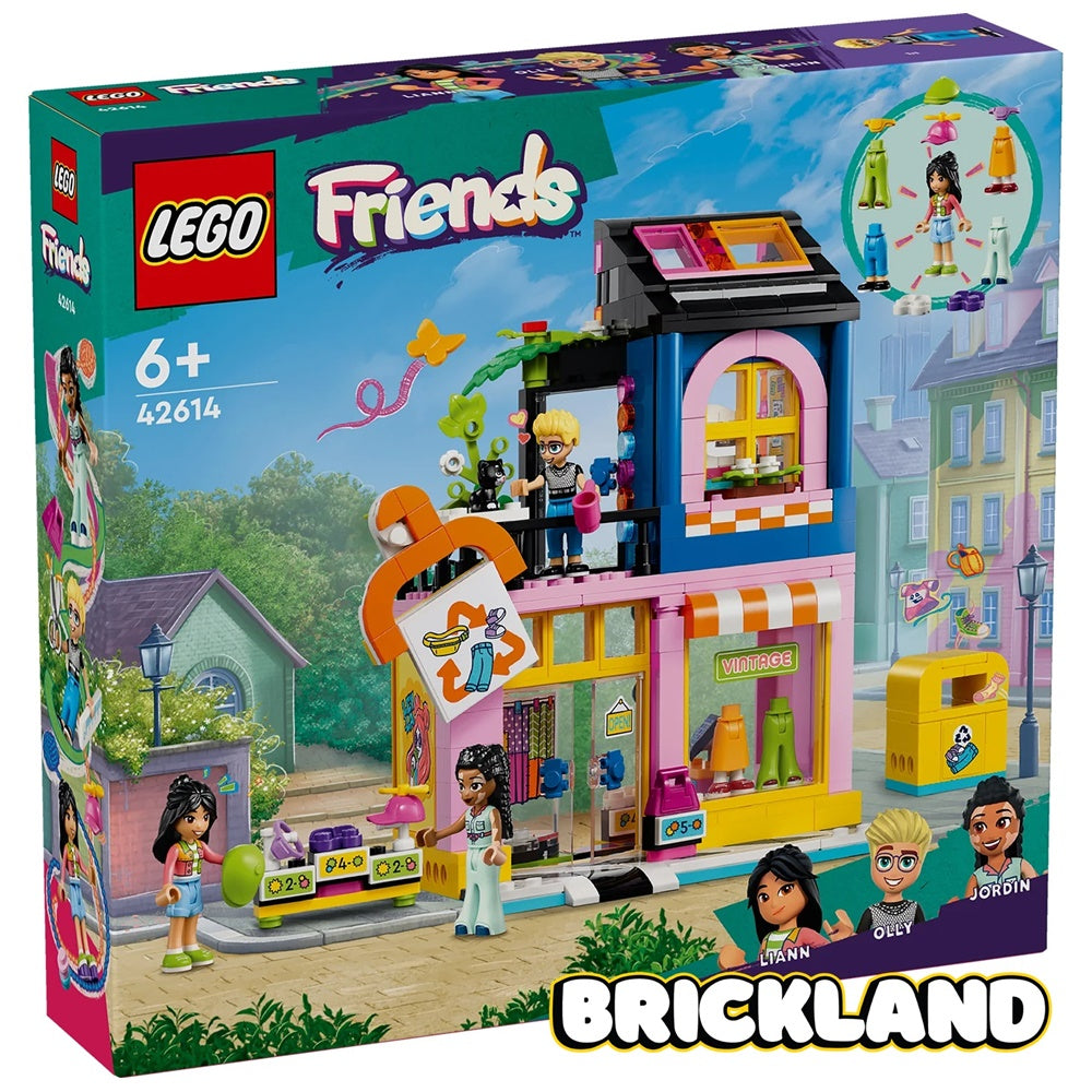 לגו חברות חנות אופנה בסגנון וינטג' 42614- Lego – Brickland