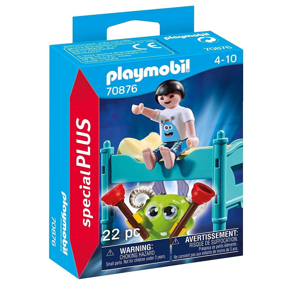 פליימוביל ילד עם מפלצת קטנה 70876 - Playmobil – Brickland
