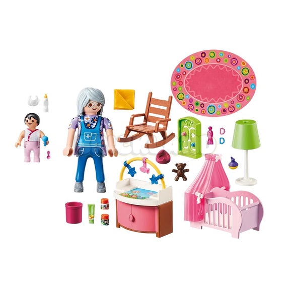 פליימוביל בית בובות: חדר תינוק 70210 | Playmobil – Brickland