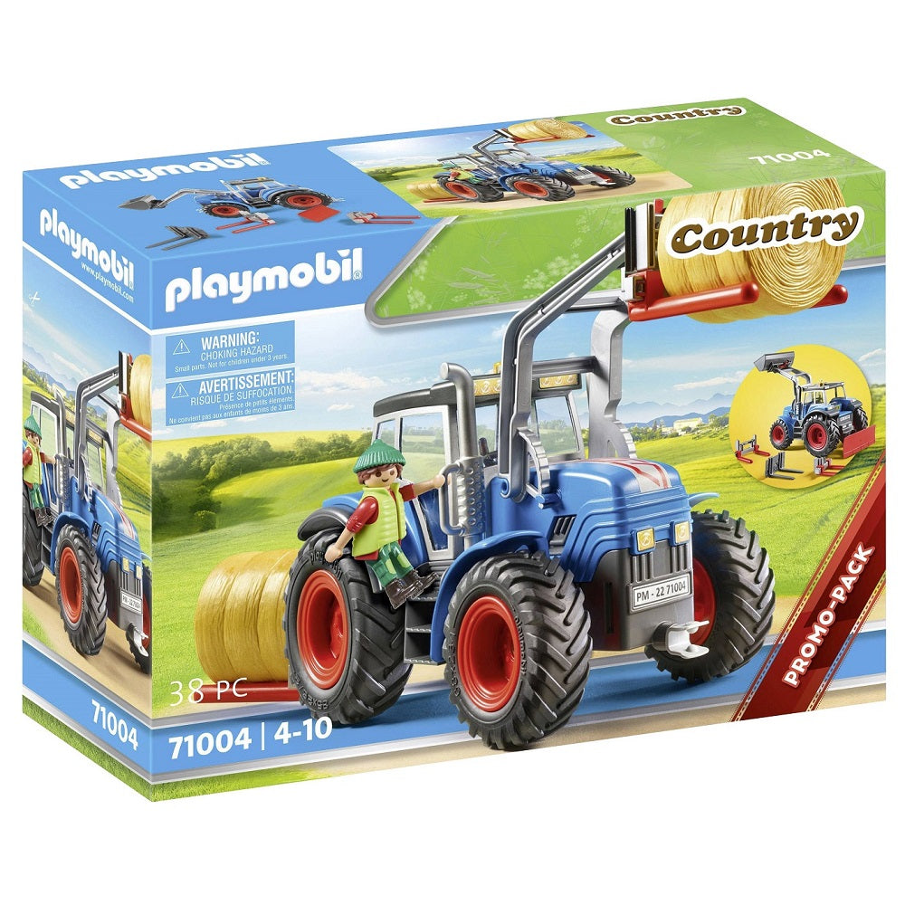 פליימוביל טרקטור גדול 71004 - Playmobil – Brickland