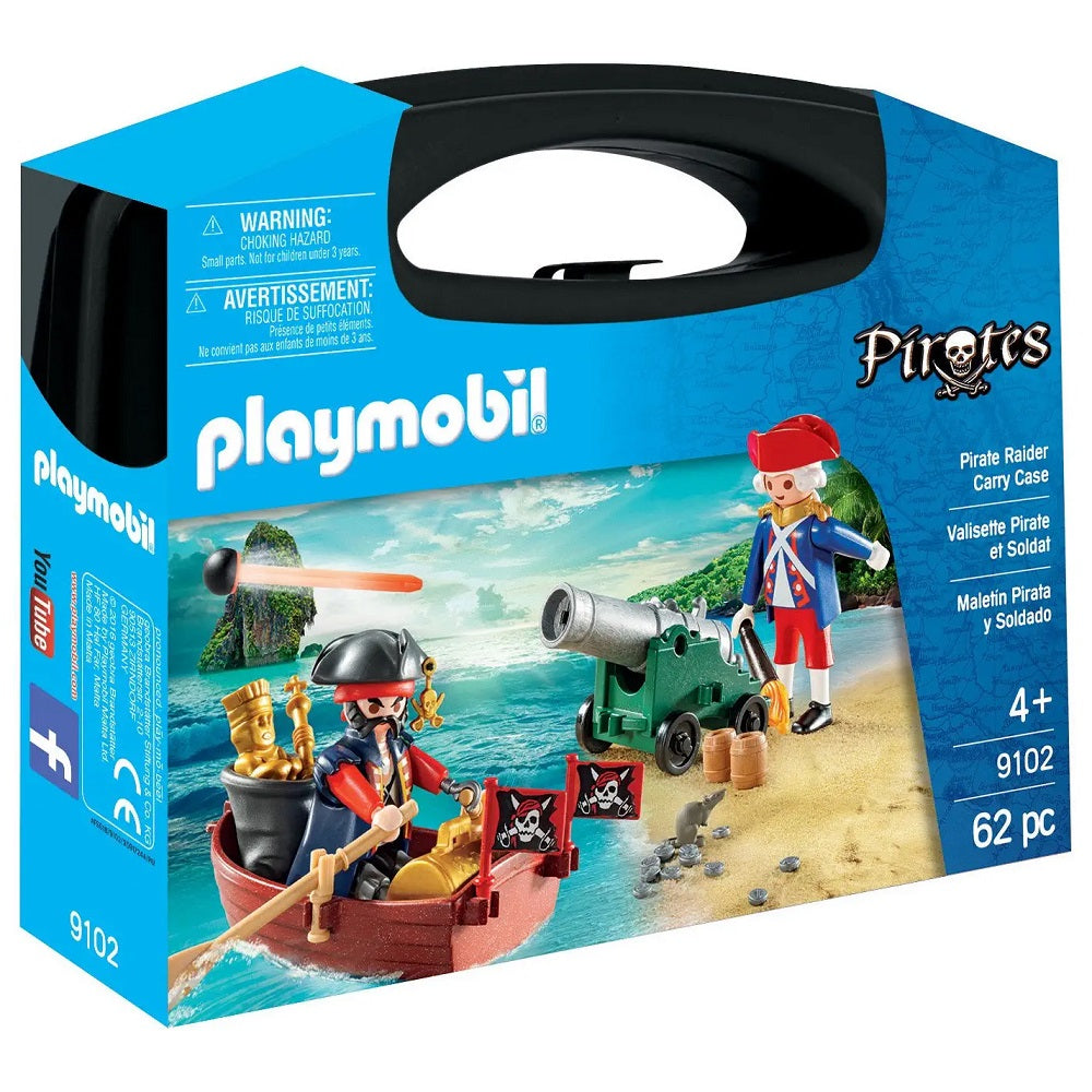 פליימוביל מזוודת פיראטים 9102 - Playmobil – Brickland