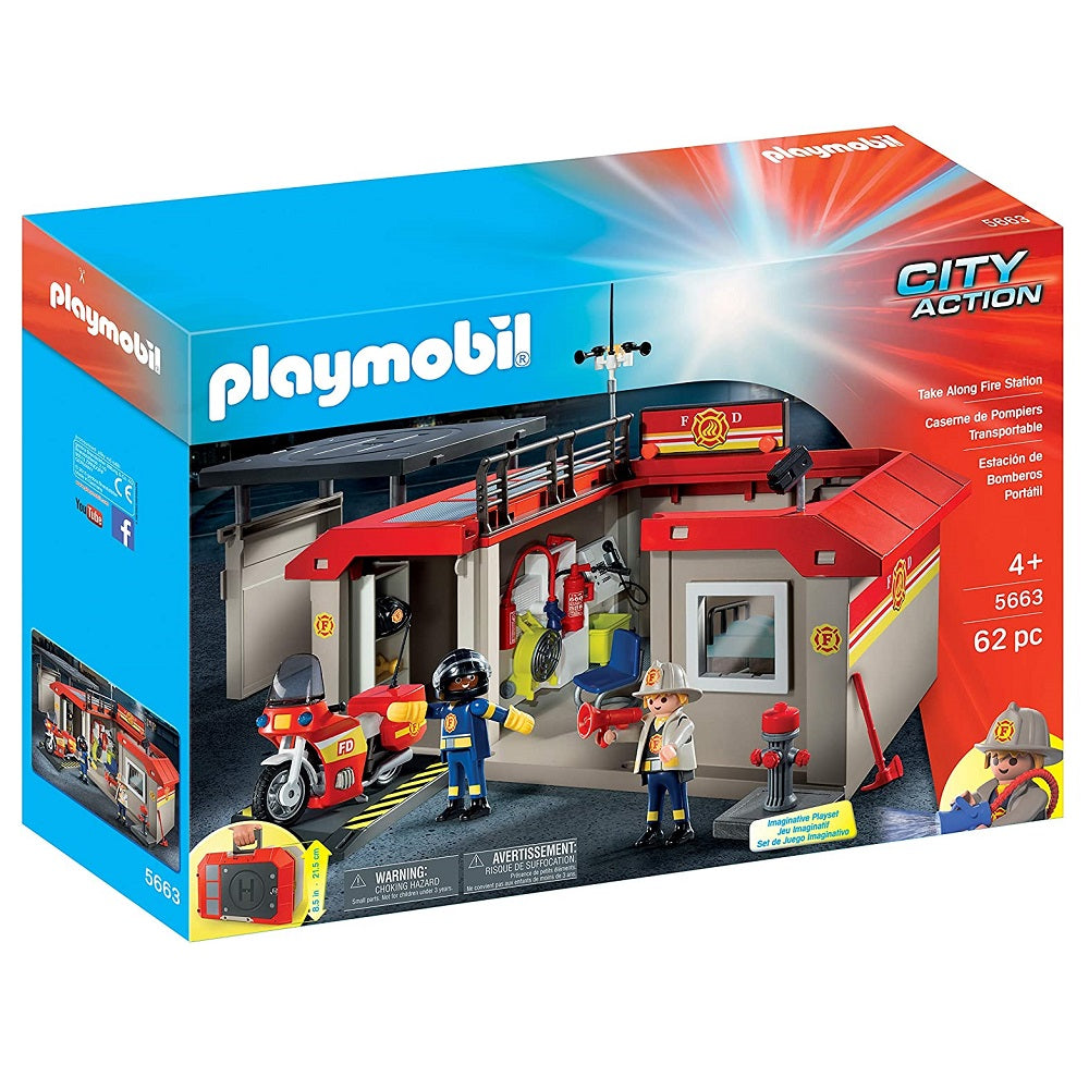 פליימוביל תחנת מכבי אש 5663 - Playmobil – Brickland